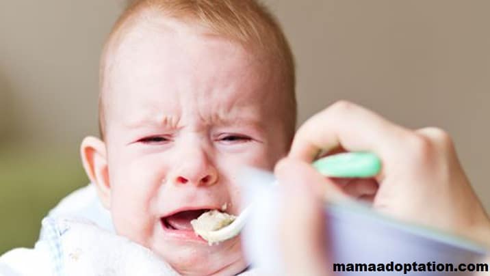Why Does My Baby Cry When Eating Solid Food?